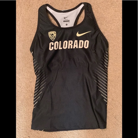 Nike | Tops | Nike Authentic University Of Colorado Singlet | Poshmark